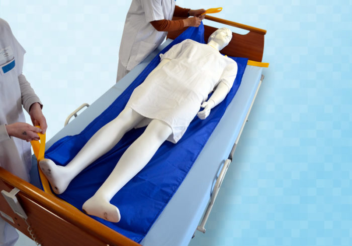 Utilisation du drap de glisse